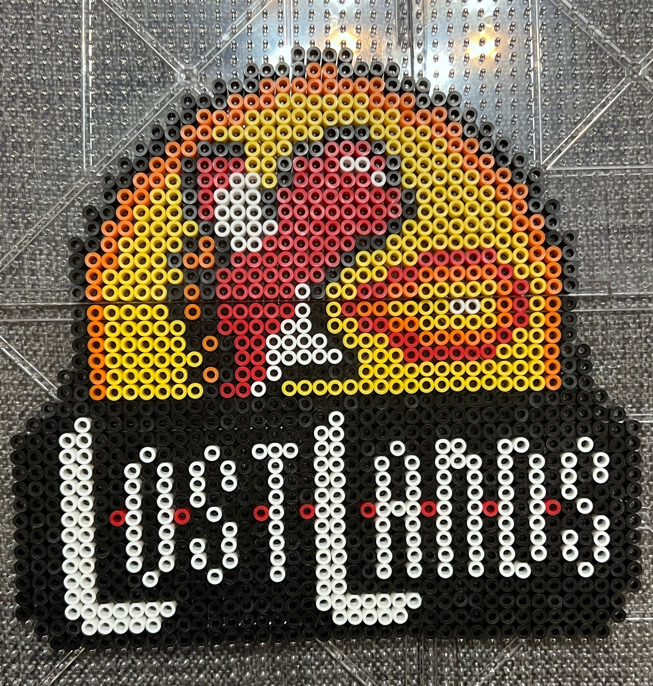 Lost Lands Yoshi Super Mario Perler Kandi Necklace - Etsy