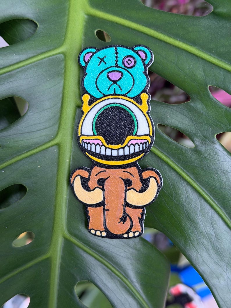 Subtronics | Wooli | Level up Dingus Inspired Totem Pin | 3D Printed ...