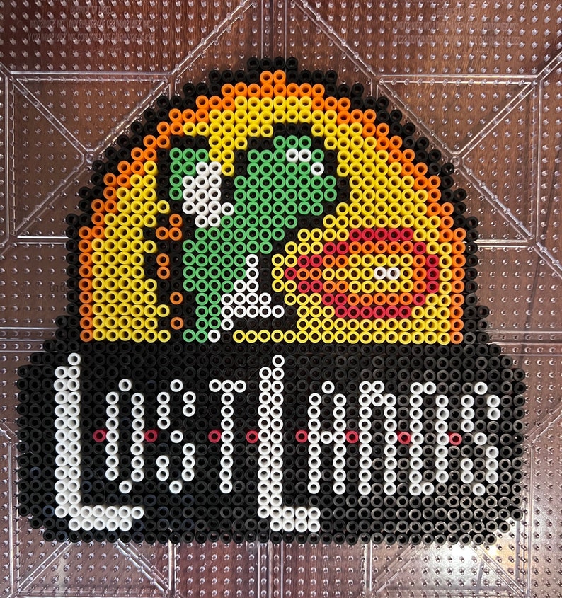 Lost Lands Yoshi Super Mario Perler Kandi Necklace - Etsy