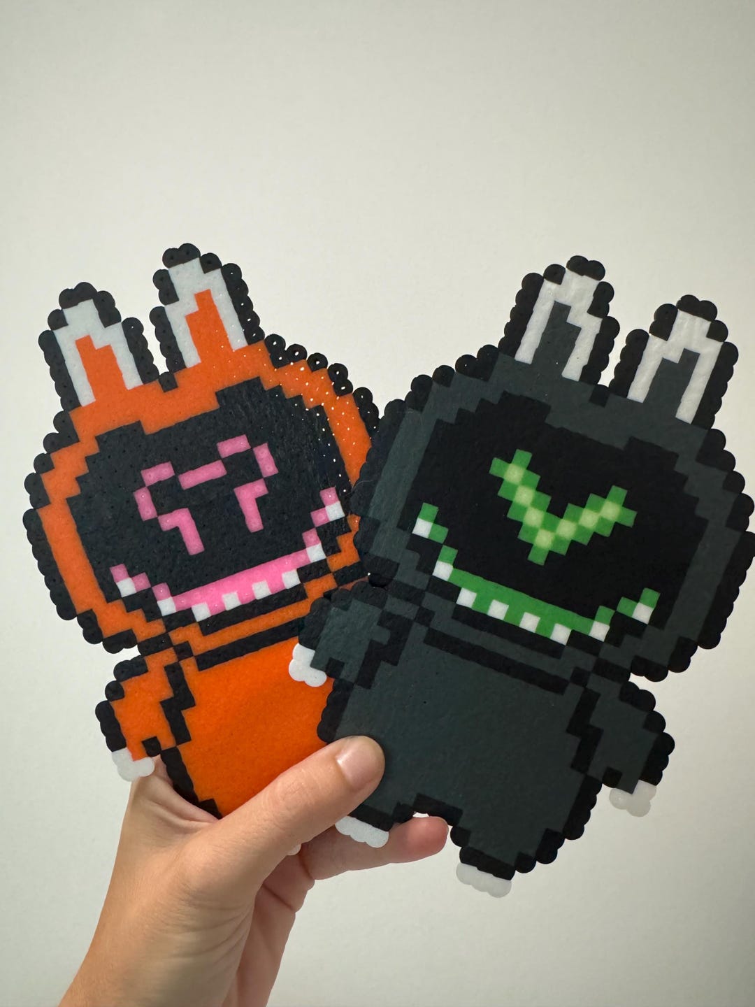 Mr. Wobble/dark Wobble Monster Perler Rave Kandi EDM Handmade - Etsy