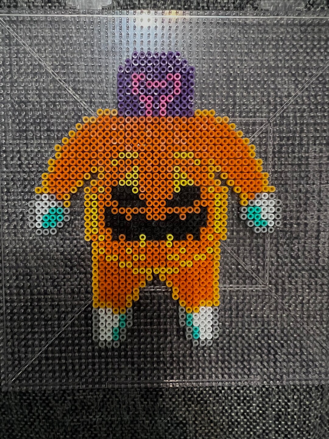 Mr. Wobble Halloween Mini Perler GWN - Etsy