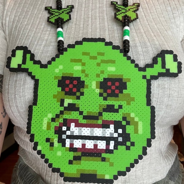 Perler Bead Necklace - Etsy