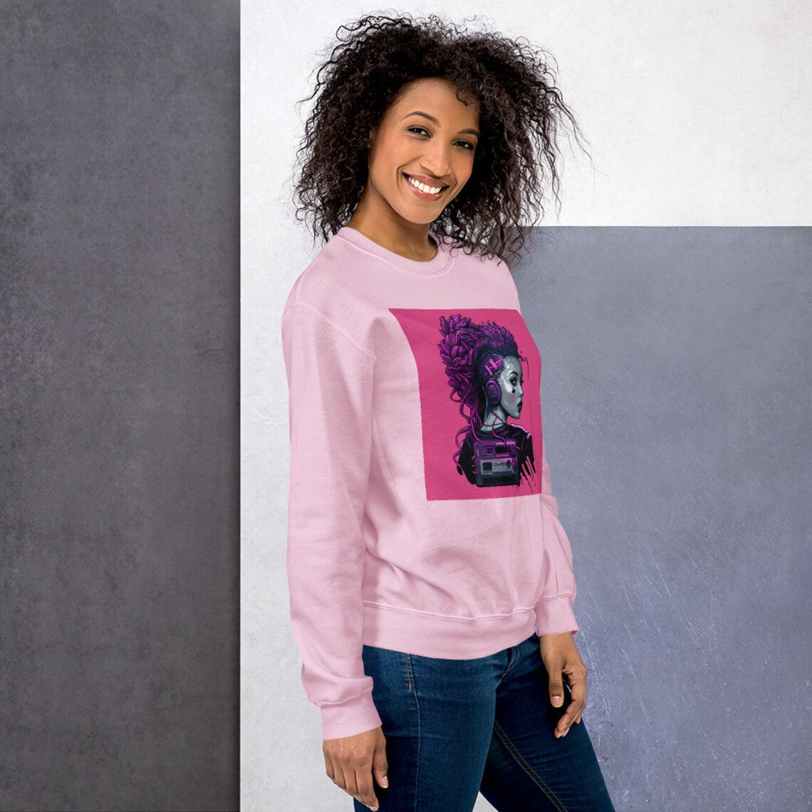 Lo-fi Hip Hop MP3 Synthwave Girl T-shirt - Etsy