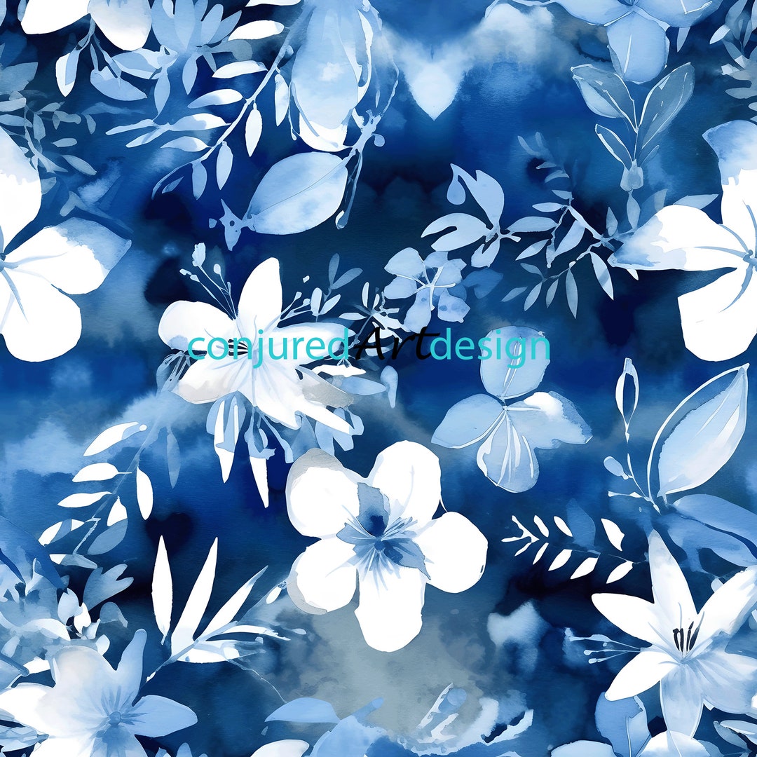 Seamless Image of a Hawaiian Style Pattern - Etsy