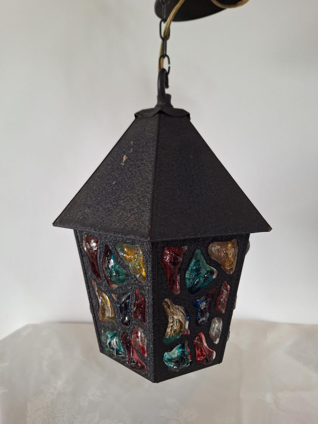 Antique Carnival Style Ceiling Lamp - Etsy