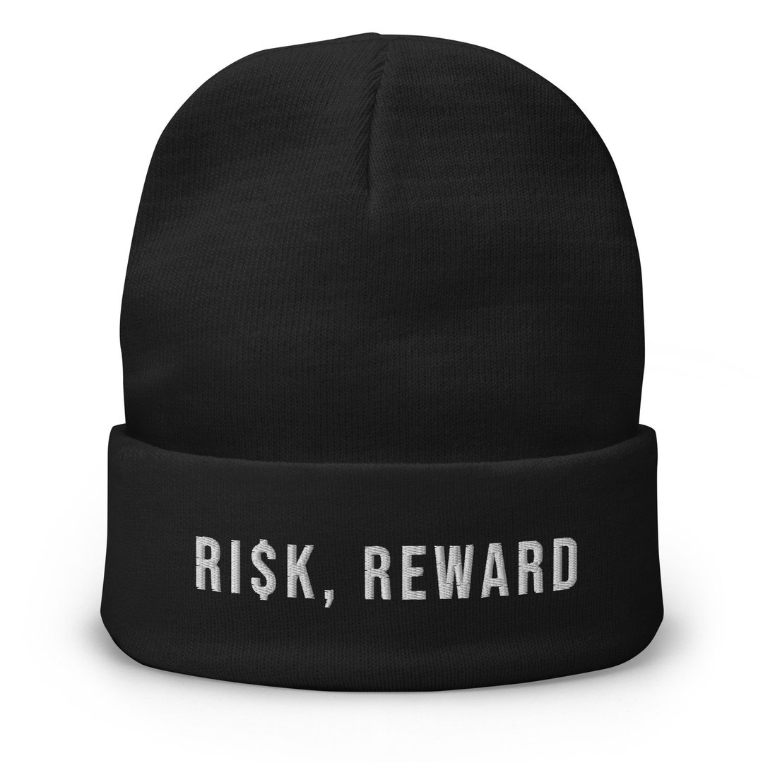RISK, REWARD Motivational Beanie - Etsy