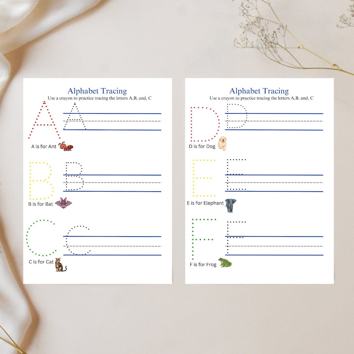 Alphabet Tracing Worksheets, Capital Alphabets Tracing Worksheet ...