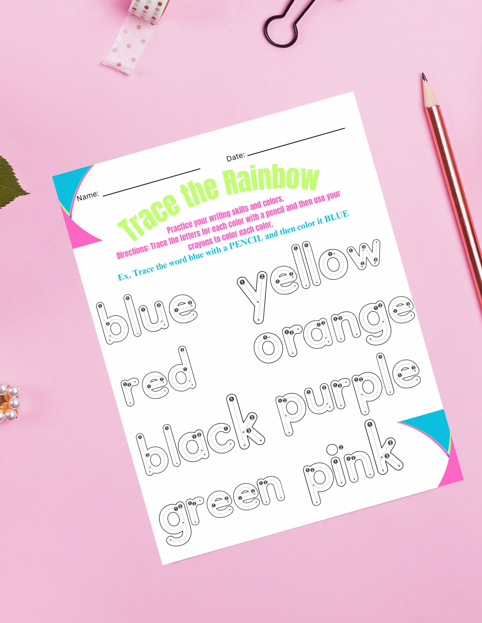 Printable Alphabet Letters Tracing and Coloring Worksheets ...