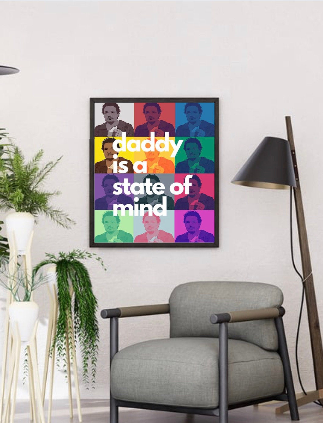 Pedro Pascal Daddy Is A State Of Mind With Toastie Poster