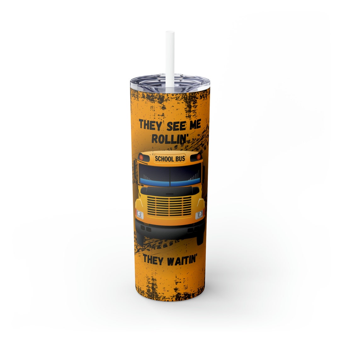 School Bus 20oz Sublimation Tumbler Design - Etsy