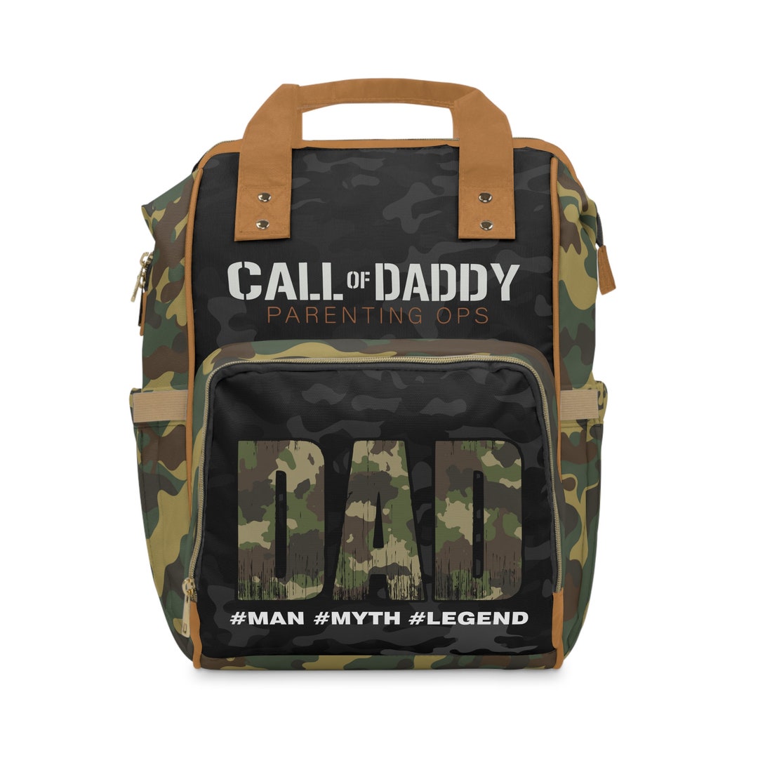 Diaper Backpack Diaper Bag for Dad Call of Daddy Bag - Etsy
