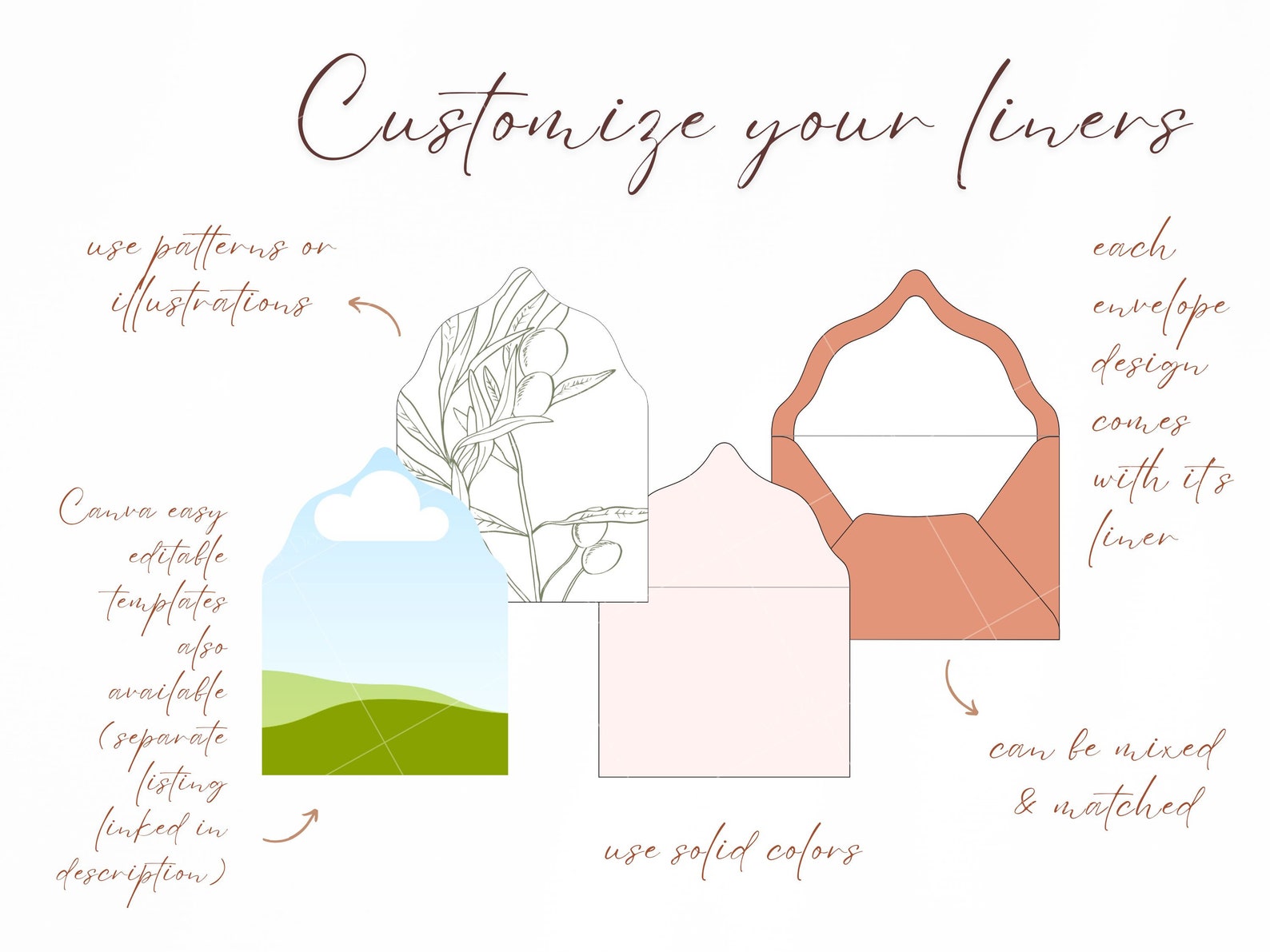 Invitation Envelope CUT FILES | 40+ Svg, Dxf +FREEBIES | 8 Sizes - A1 ...