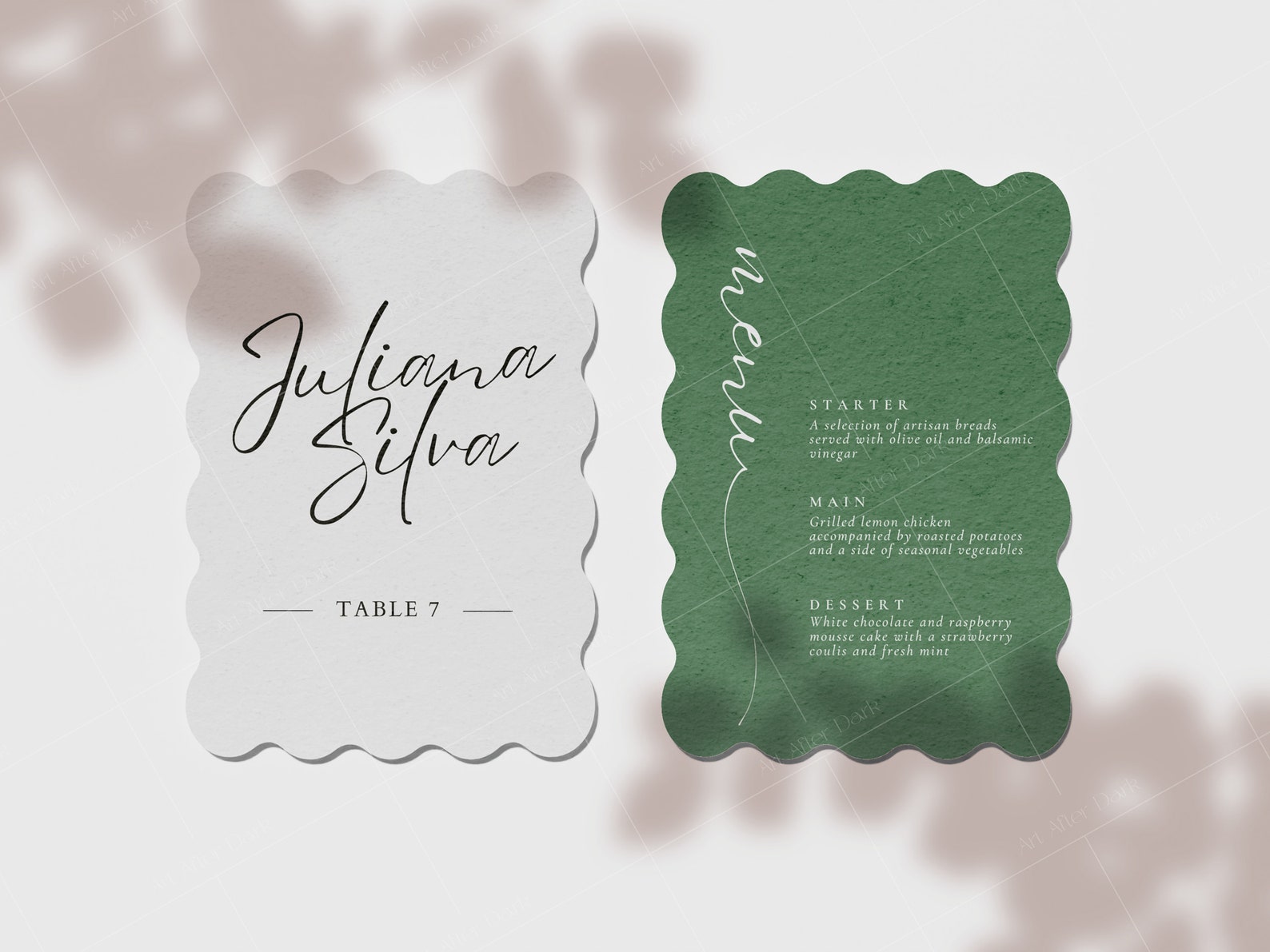 Wavy Shape Invite Cards 90 Svg, Dxf, Png, Eps FREEBIES CLIPART CUT ...