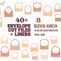 Envelope Bundle SVG Files - Etsy