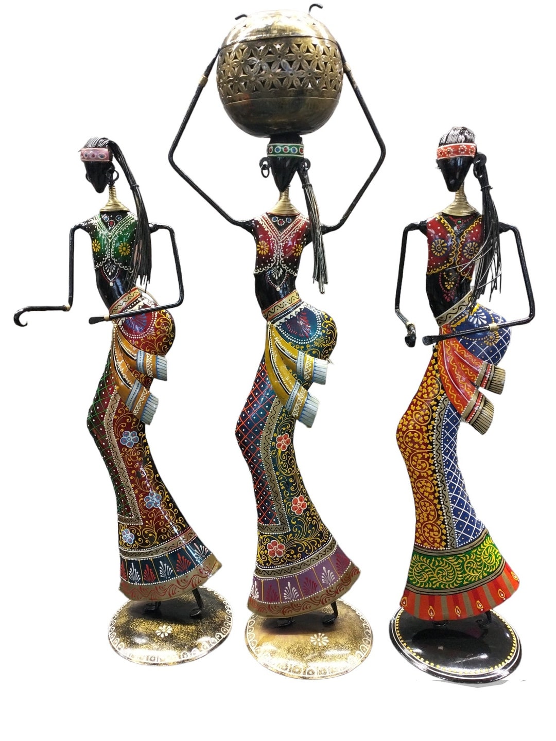 Handmade Beautiful African Lady Figurine - Etsy