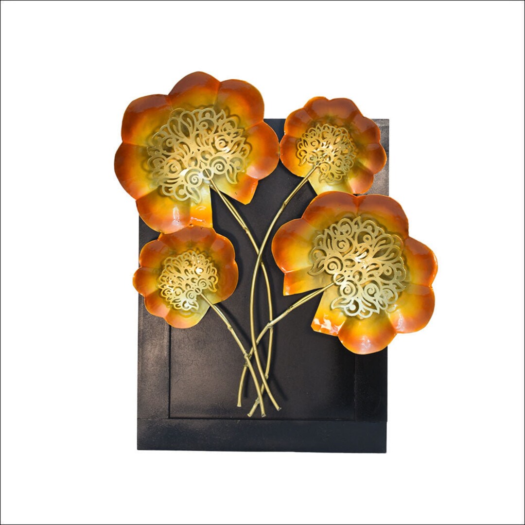 3D Flowers Popping Out of Frame Wall Art - Etsy