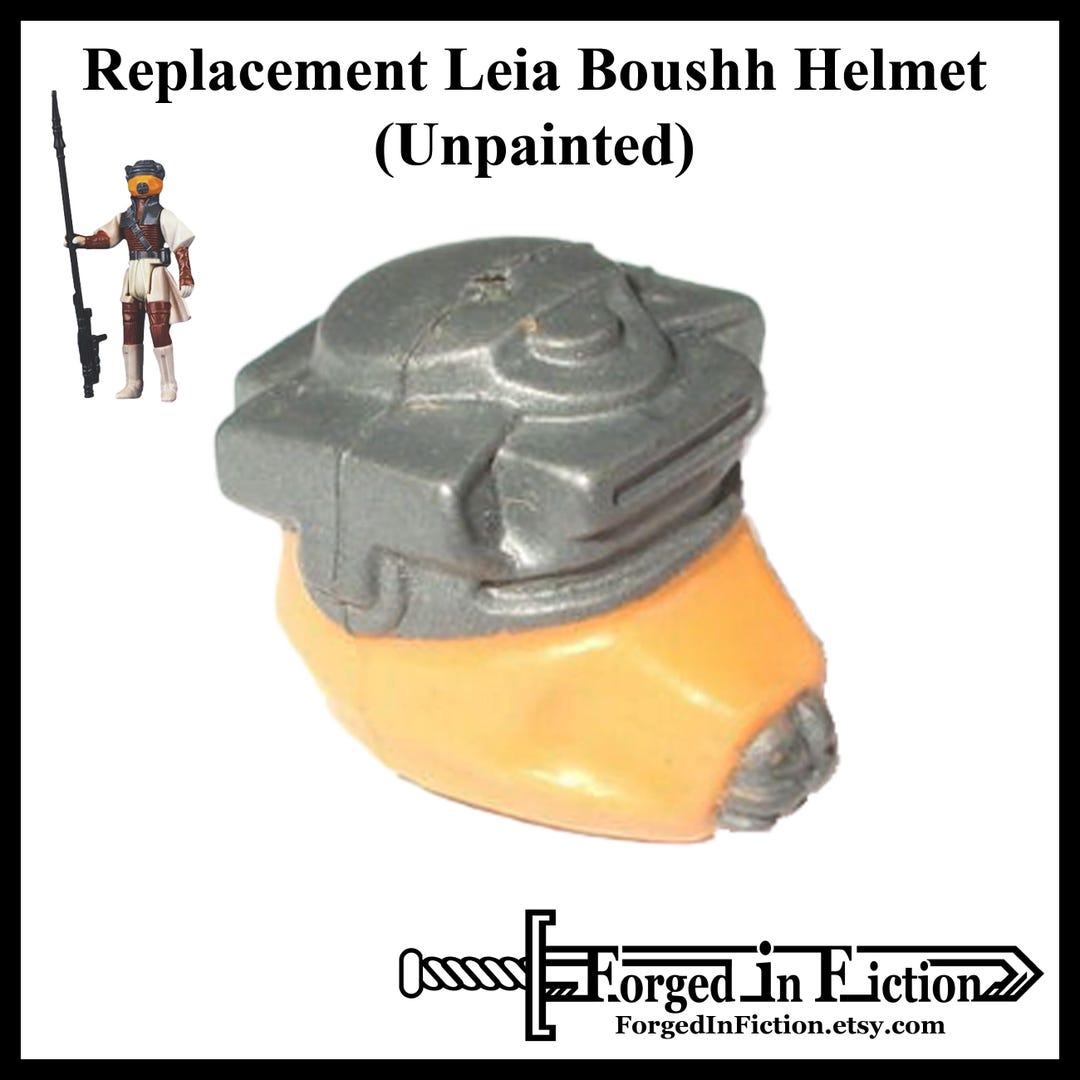 Leia in Boushh Disguise Helmet Unpainted Vintage Style Custom Made ...
