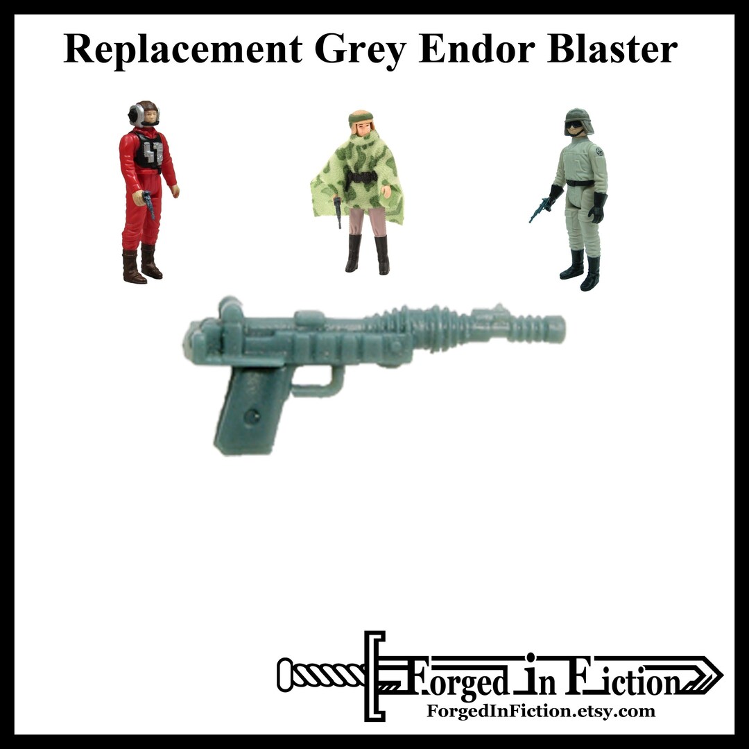 Blue Grey Endor Blaster Vintage Style Custom Made Replacement - Etsy UK