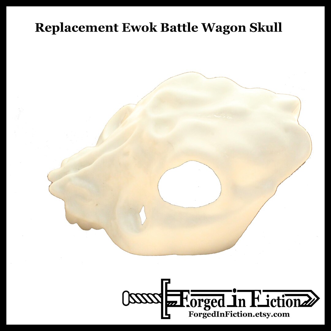 Ewok Battle Wagon Skull Vintage Style Replacement - Etsy