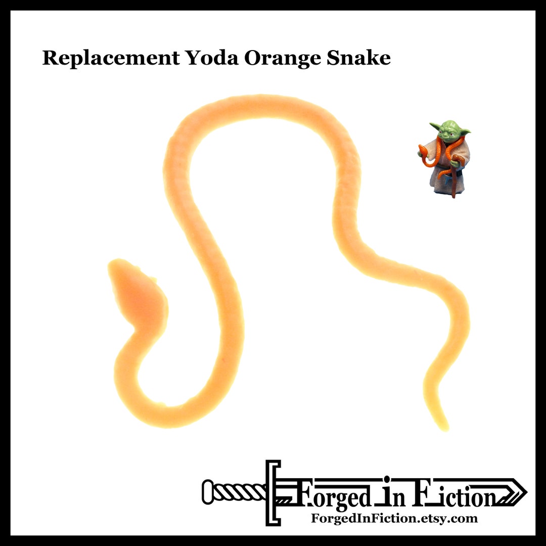 Jedi Master Yoda Orange Snake Vintage Style Custom Made Replacement - Etsy
