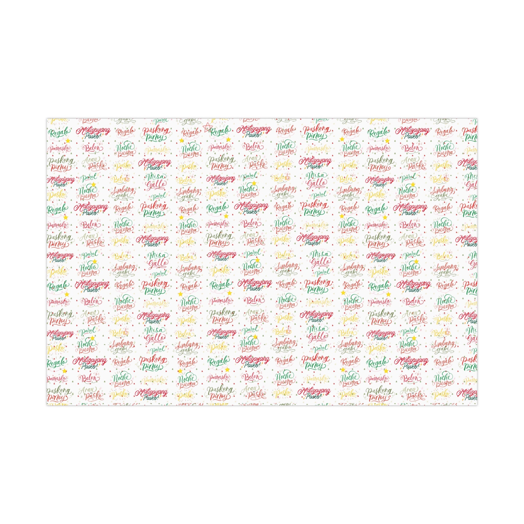 Filipino Christmas, Gift Wraps, Filipino Wrap Paper, Filipino Holiday ...