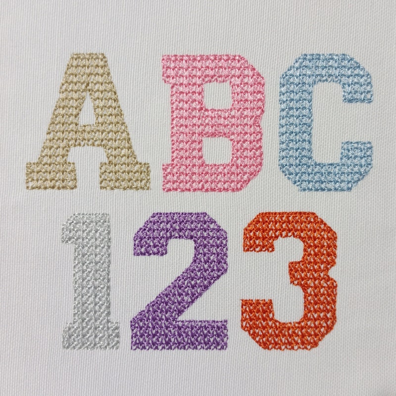 Mini Embroidery Font - Etsy