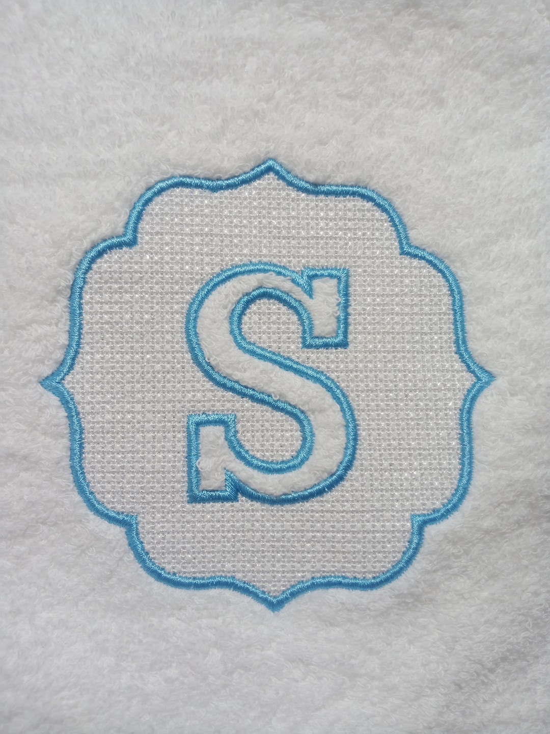 Embossed Machine Embroidery Alphabet, Monogram Towel Font, 5 Sizes, A-Z ...