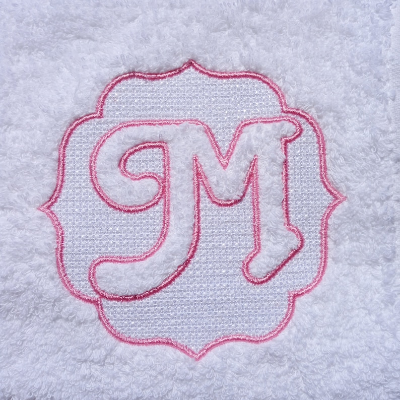 Embossed Machine Embroidery Alphabet Monogram Towel Font 5 - Etsy Embossed Machine Embroidery Alphabet Monogram Towel Font 5 - Etsy