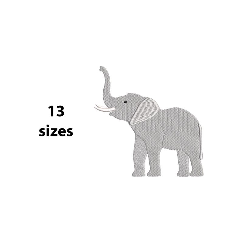Elephant Embroidery - Etsy