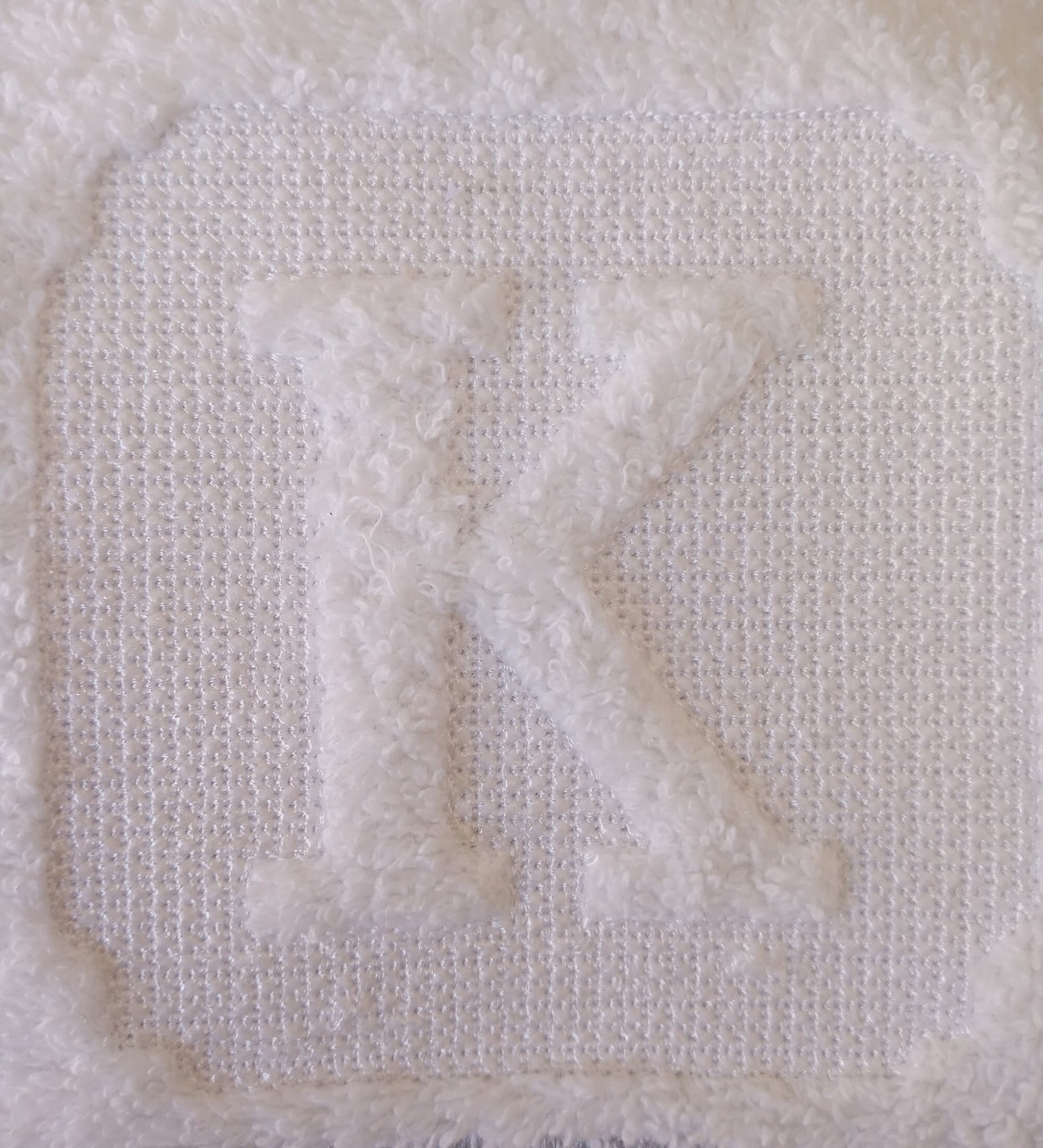 Embossed Monogram Towel Design 5 Sizes A-Z Sorted Best for - Etsy