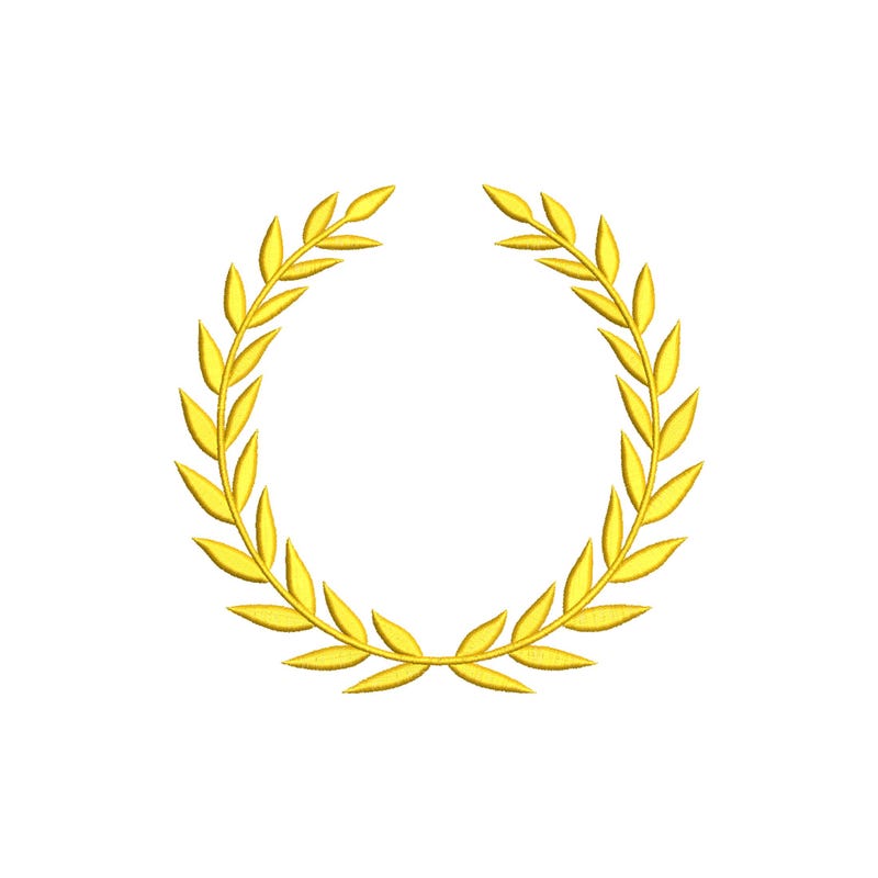 Gold Laurel Wreath - Etsy