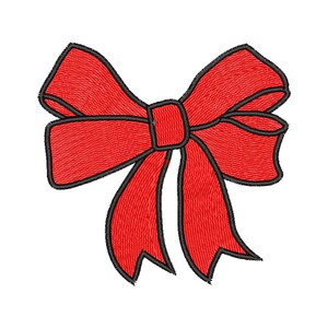 5 Bow Embroidery Design, 13 Sizes, Mini Bow Embroidery Design, Bow Tie ...