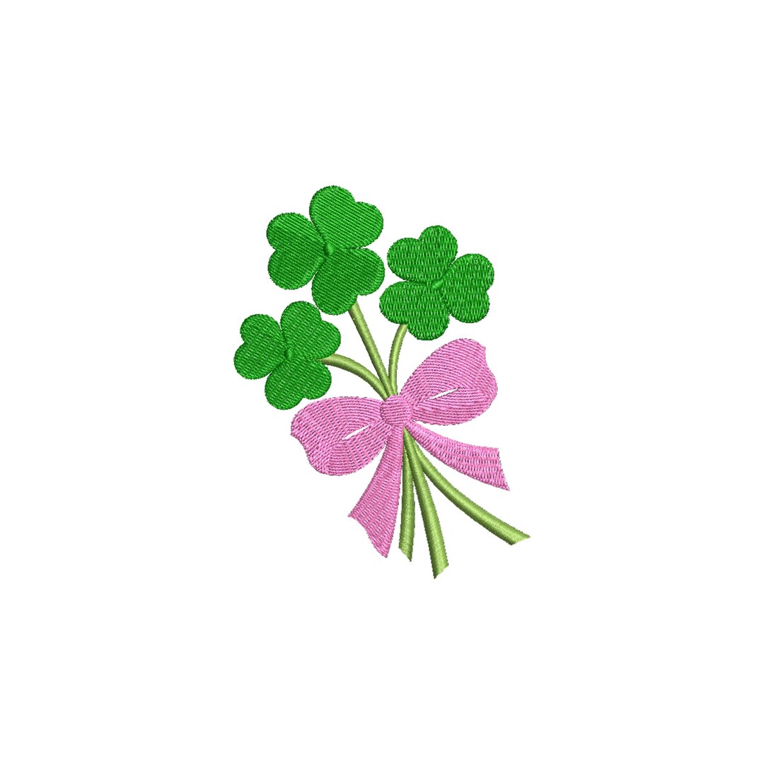 Shamrock Bouquet Embroidery Design, 13 Size, Shamrock Machine ...