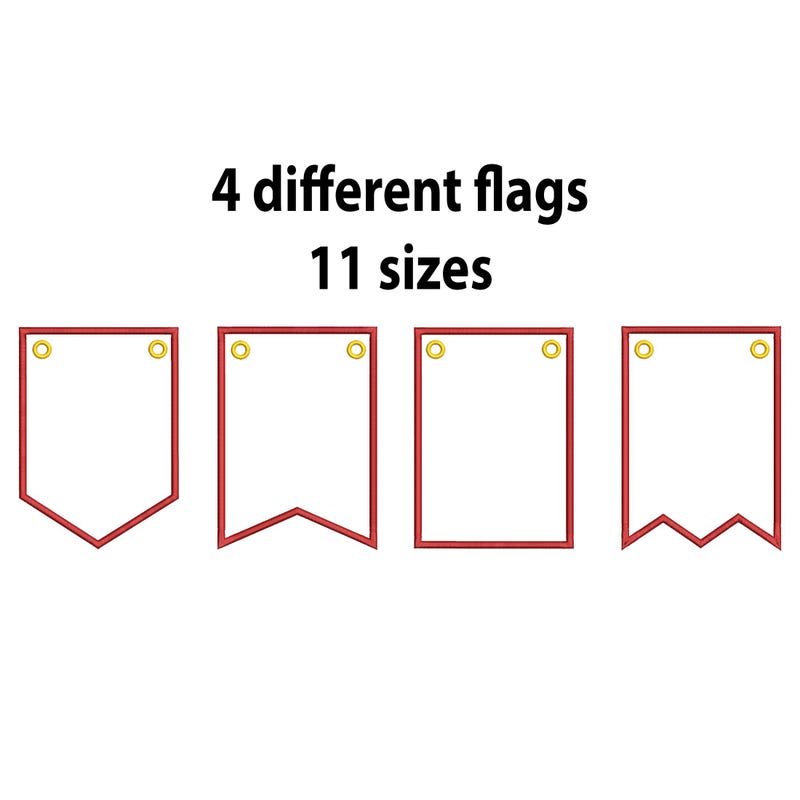 Boy Embroidery Design Flag - Etsy