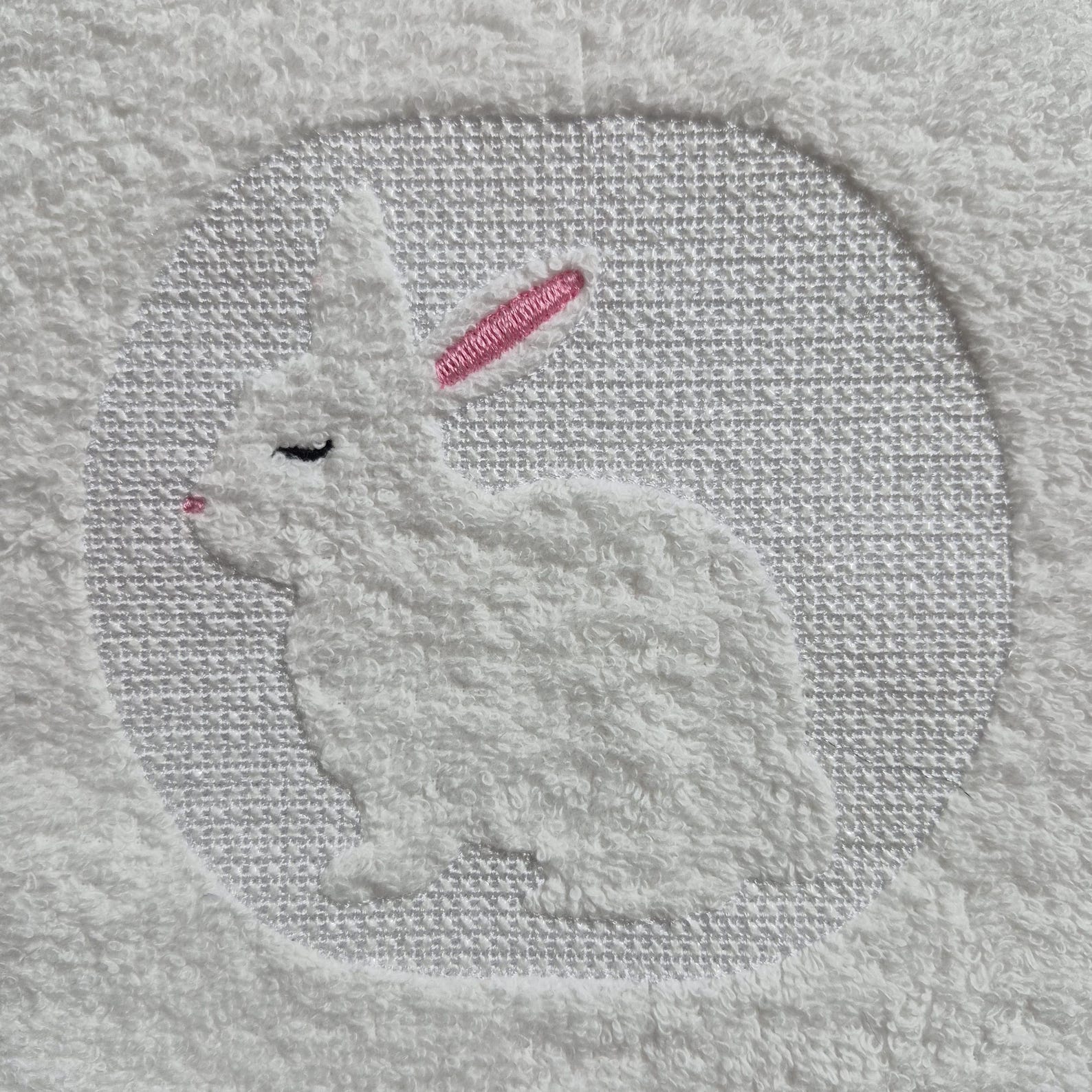 Embossed Bunny Embroidery Design, 17 Sizes, Rabbit Machine Embroidery ...