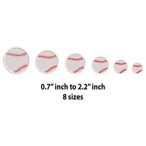 Mini Baseball Ball Embroidery Design, 8 Sizes, Softball Ball Machine ...