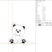 Embossed Bear Embroidery Design, 15 Sizes, Bear Machine Embroidery ...