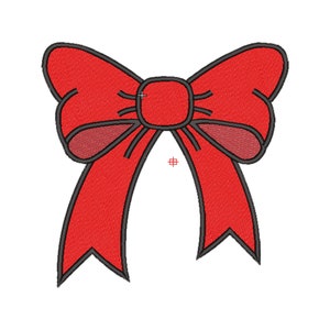 5 Bow Embroidery Design, 13 Sizes, Mini Bow Embroidery Design, Bow Tie ...