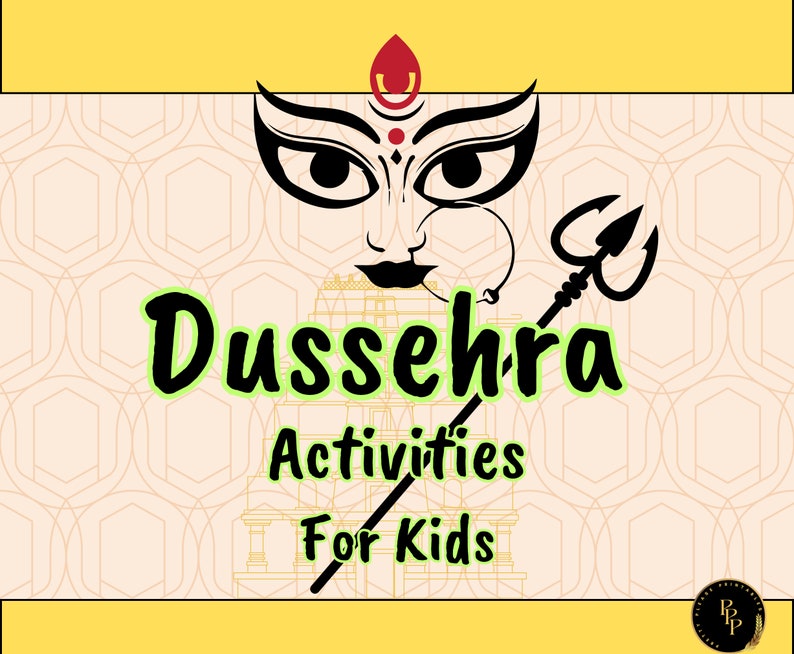14 Printable Dussehra/dasara Activities for Kids Bundle, Coloring Pages ...