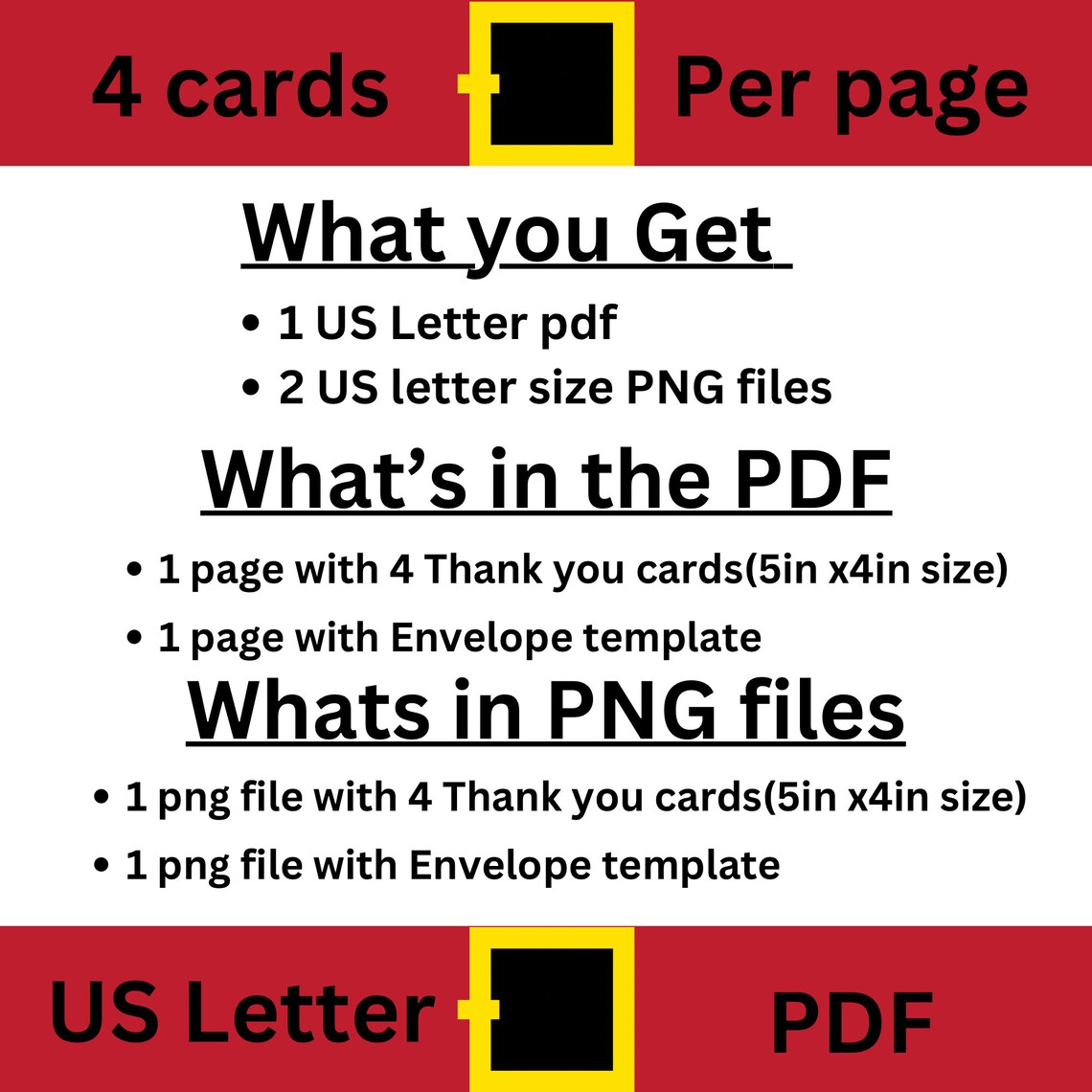 Printable Christmas Thank You Note Png From Teacher / Holiday Thank You ...