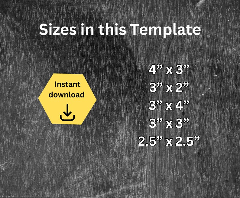 Seed Envelope Template Printable Different Sizes Envelope Template ...