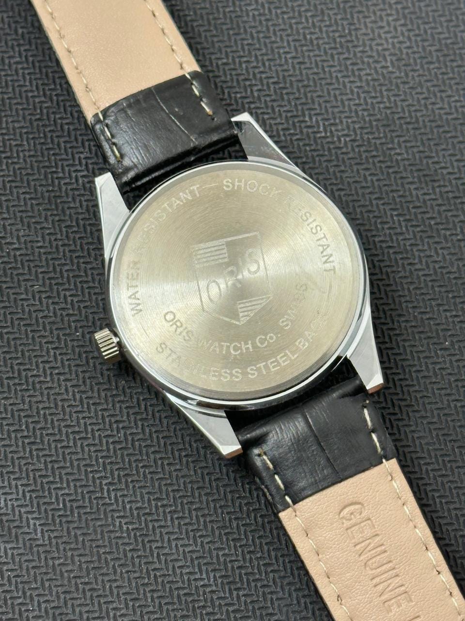 Rare Vintage Fortis White Dial Hand Winding FHF Movement ST-96 Swiss ...