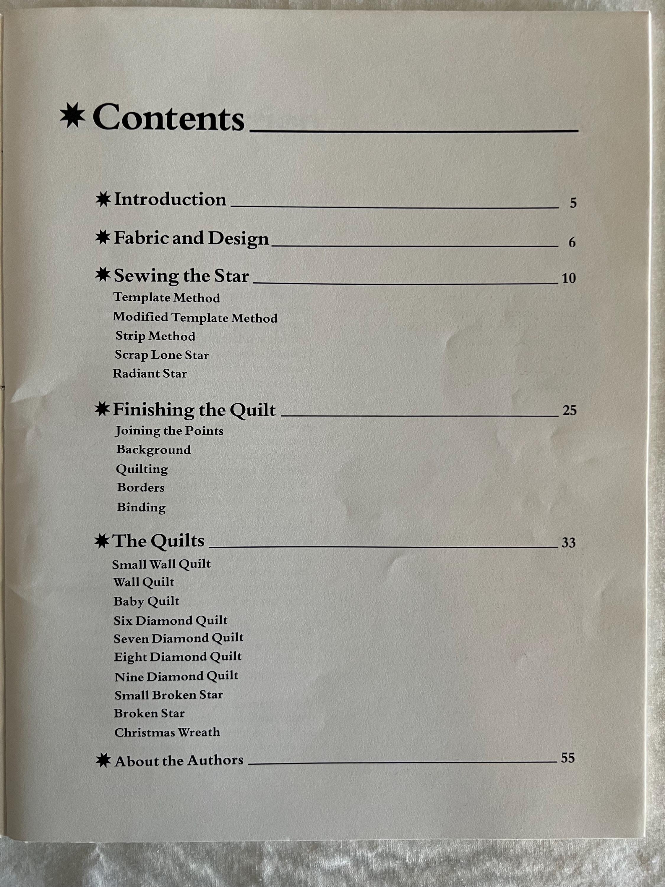 Vintage the New Lone Star Quilt Handbook Pattern Book - Etsy