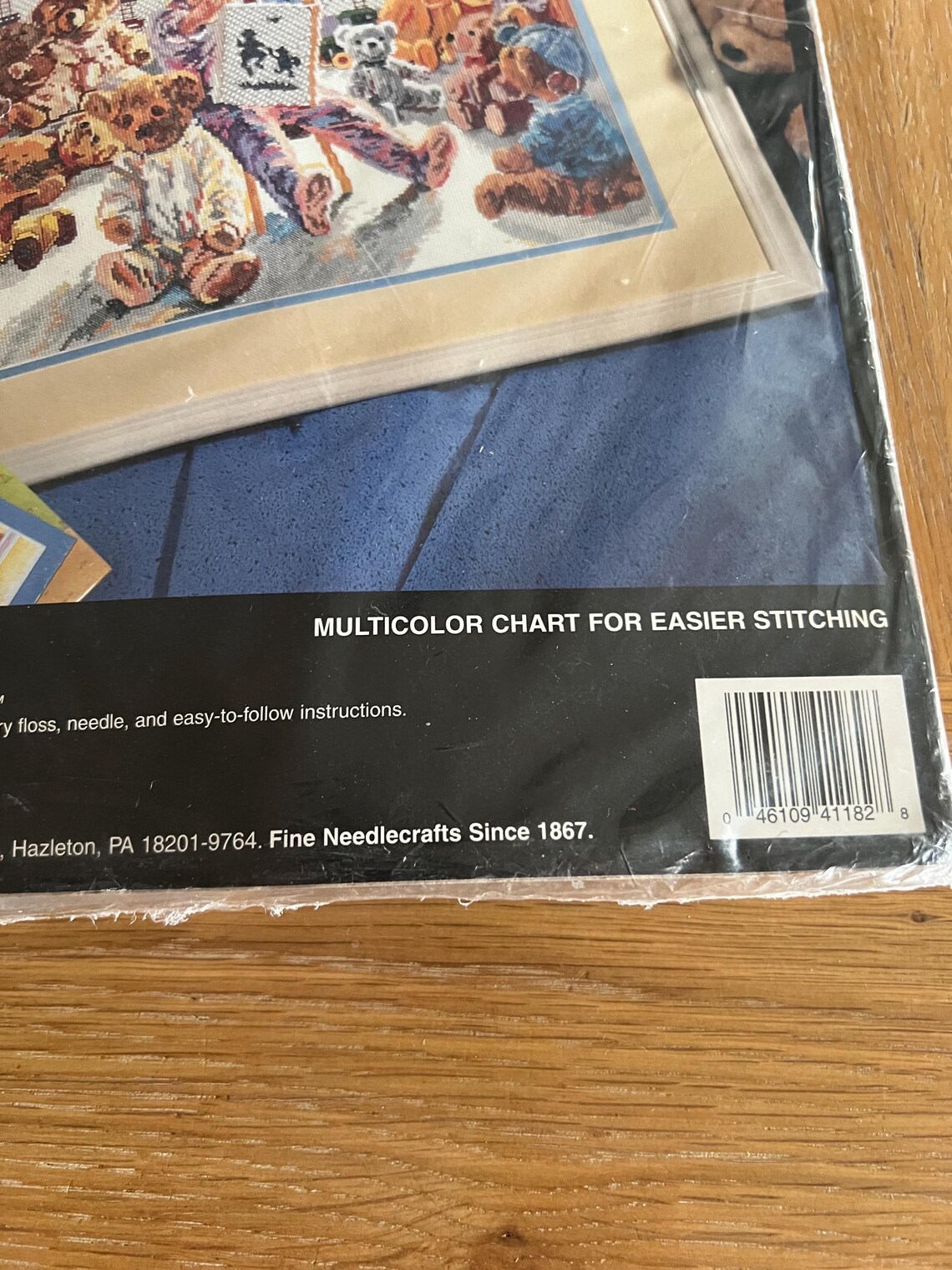 Bucilla Counted Cross Stitch “poo’s Story” Cross Stitch Kit. - Etsy