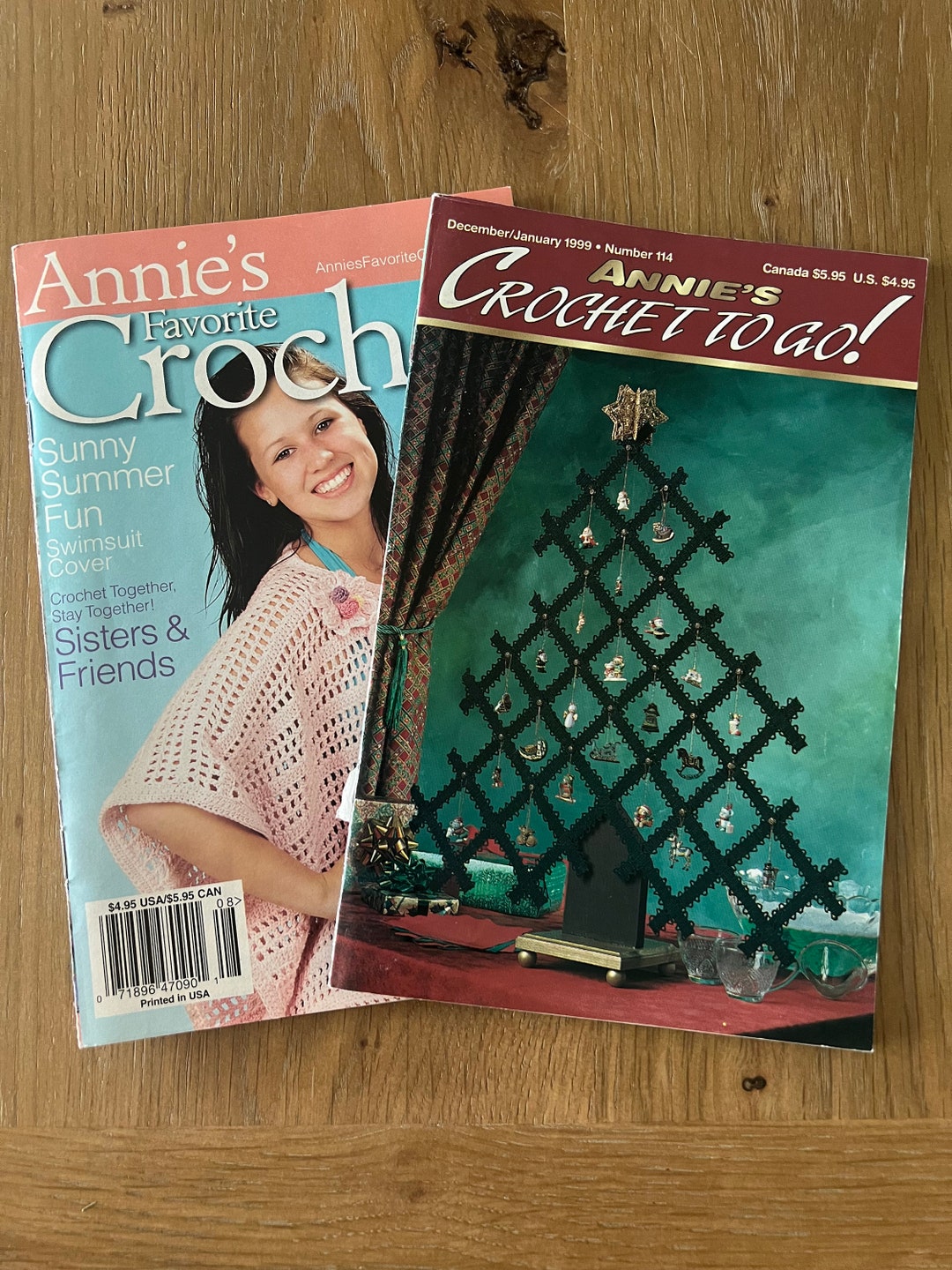 Annie's Favorites & Annie's Crochet to Go Magazines Lot of 2 - Etsy