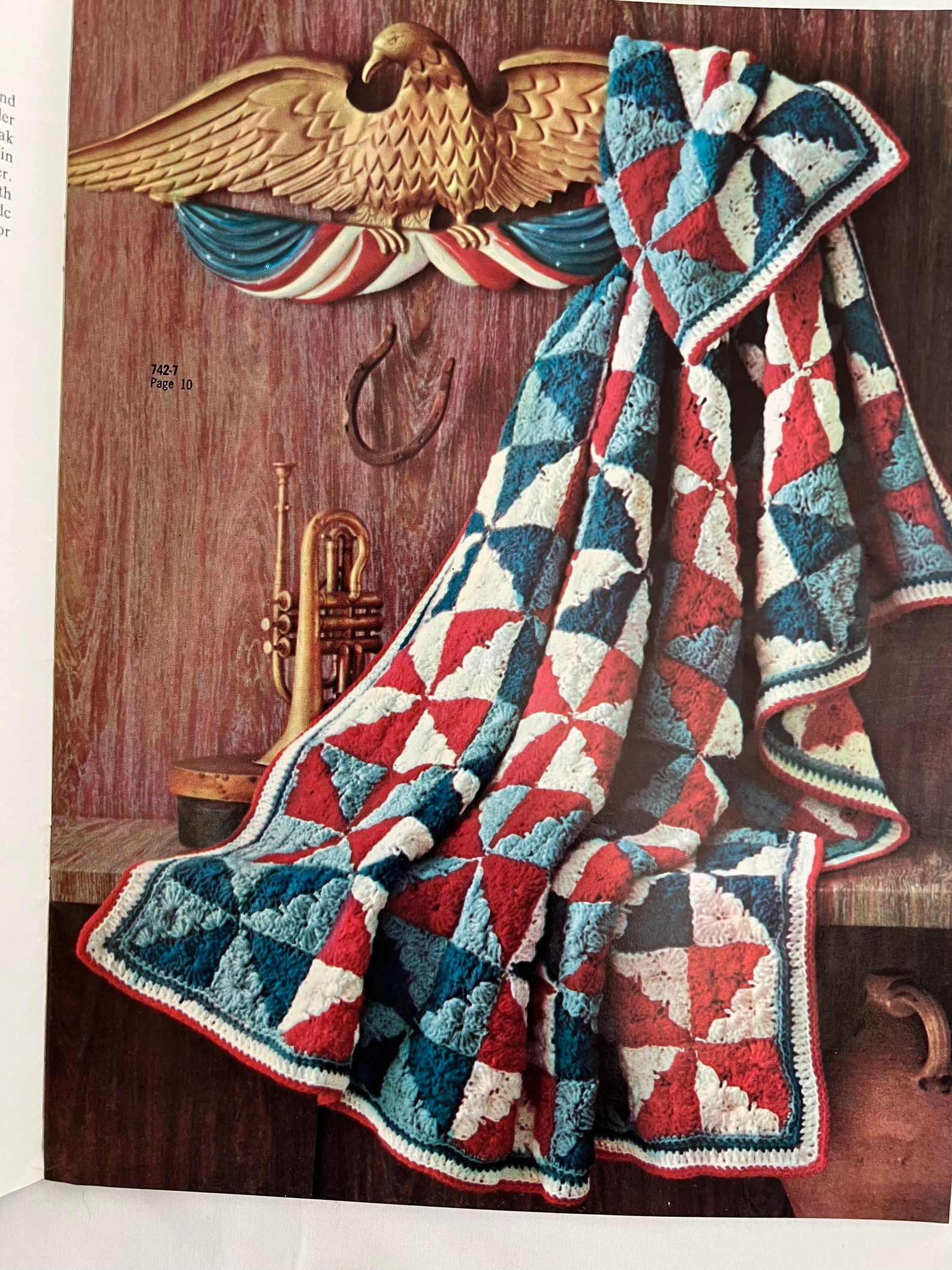 Afghans by Columbia Minerva Crochet & Knitting Pattern Book - Etsy
