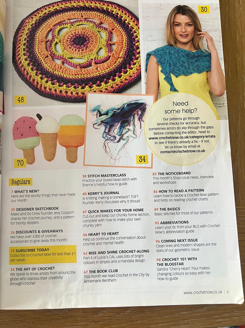 Crochet Now Crochet Magazine Issue 30, Summer - Etsy