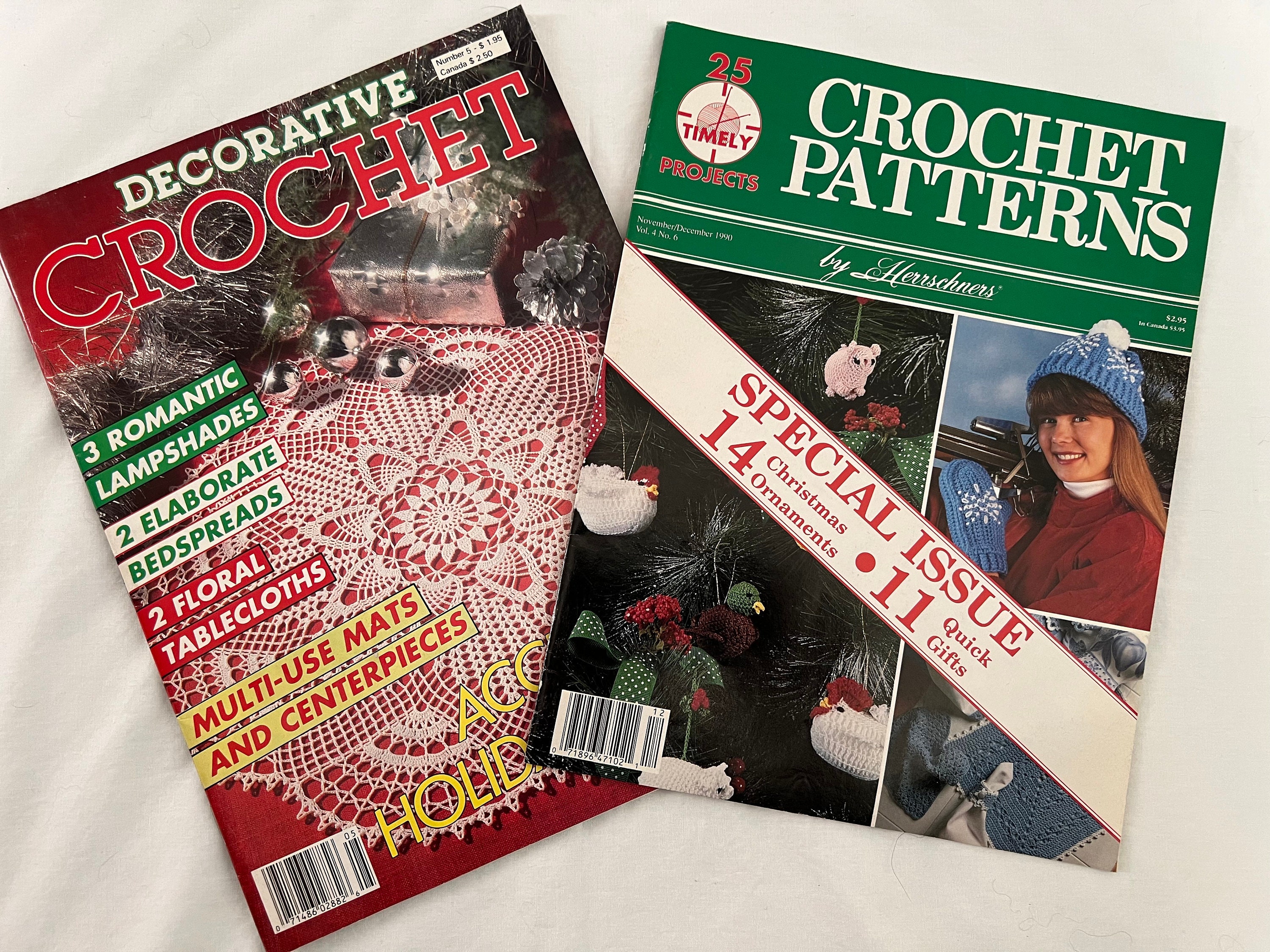 Crochet Pattern Magazine Crochet Pattern & Decorative Crochet - Etsy