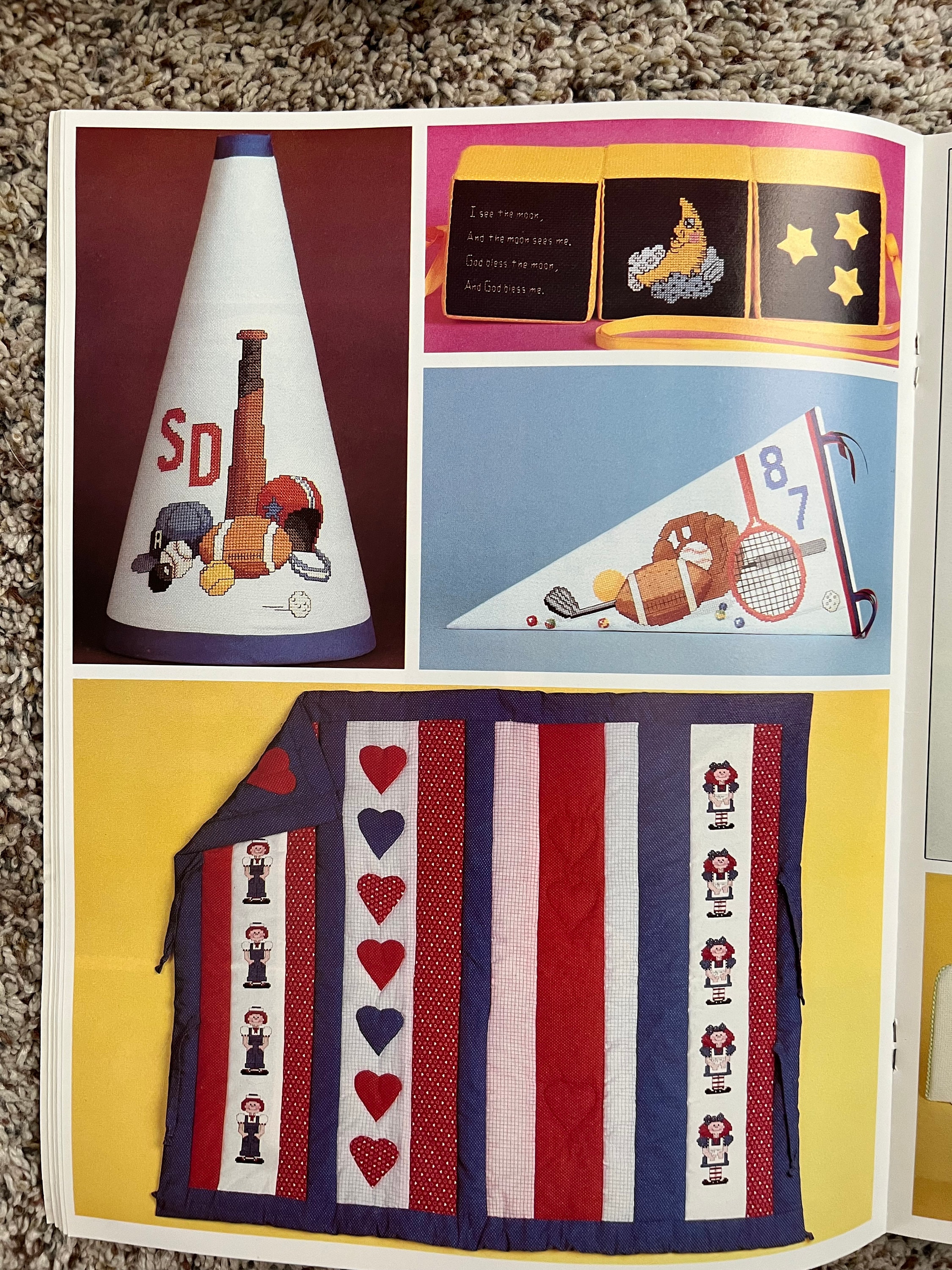 The Mistletoe Express Cross Stitch and Quilting Book - Etsy