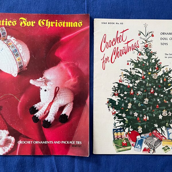 Crochet Christmas Books - Etsy